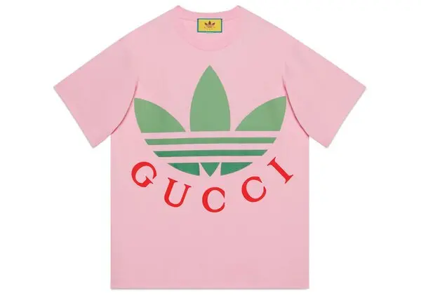 Gucci X Adidas T-Shirt - Pink | Editorialist