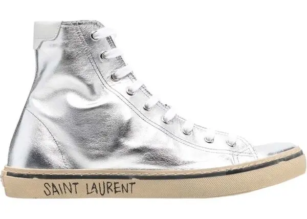 Saint Laurent Malibu High-top Sneakers