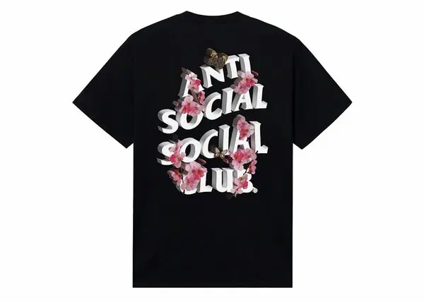 ANTI SOCIAL SOCIAL CLUB 4k Kkoch Tee Shirt - Black