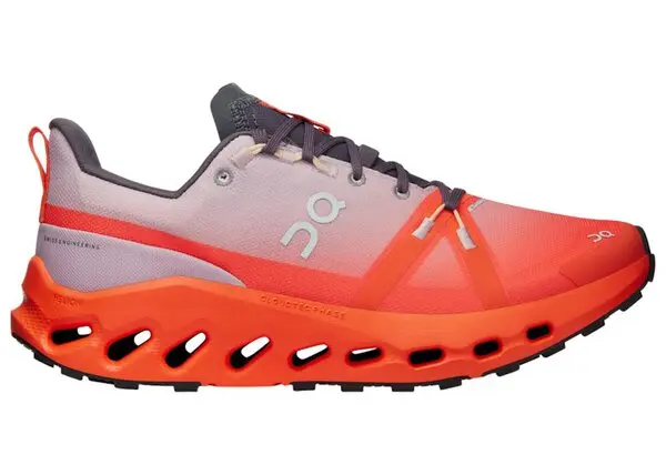 On Running Cloudsurfer Trail Waterproof - Mauve/flame