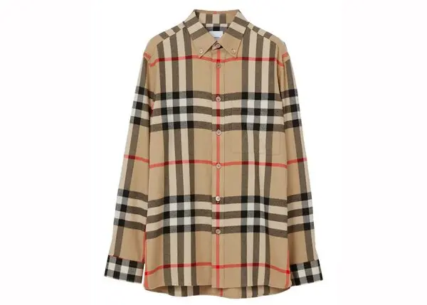 Burberry Castland Check Flannel Shirt