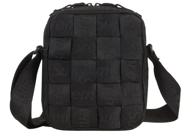 Supreme Woven Shoulder Bag - Black | Editorialist