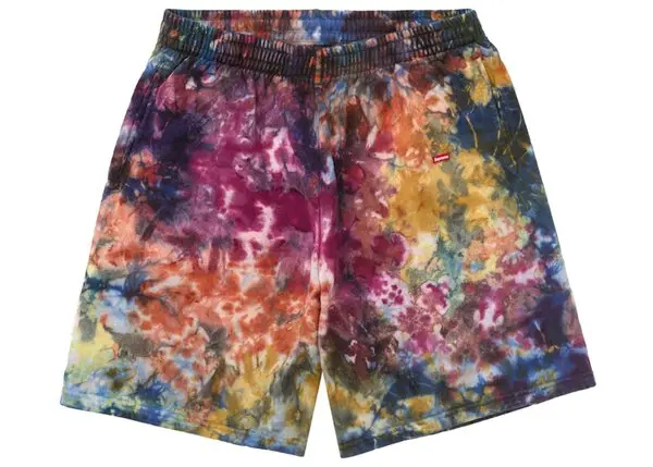 Supreme Overdyed Small Box Sweatshorts - Multicolor