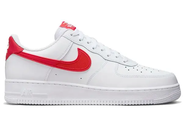 Nike Air Force 1 Low '07 - White/black/fire Red