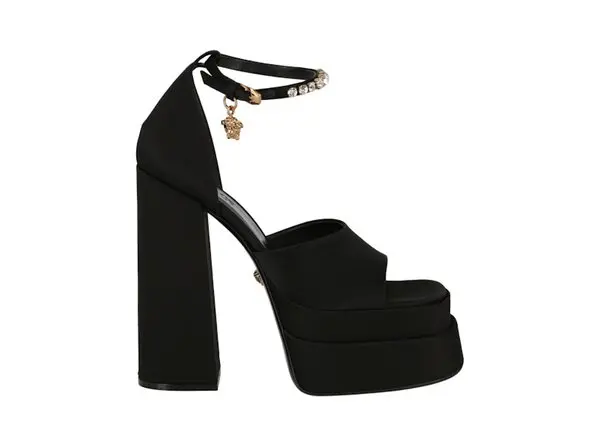 Versace Aevitas 160mm Pointy Platform Sandals