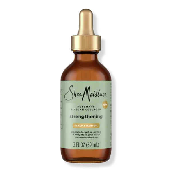 SHEAMOISTURE Rosemary & Vegan Collagen Strengthening Scalp & Hair Oil - One-color