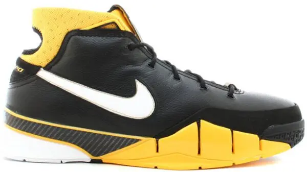 Nike Kobe 1 Sneakers - Black/white/varsity Maize