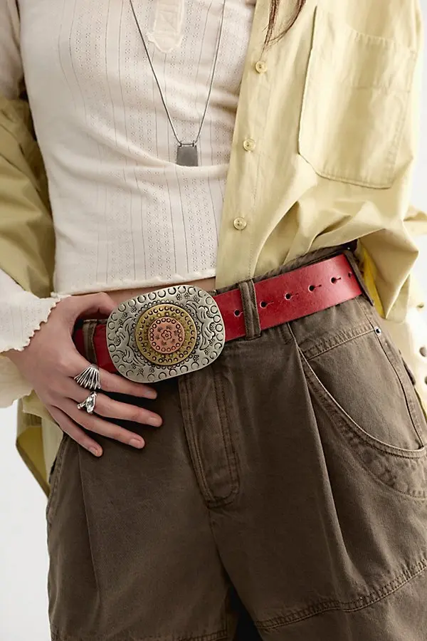Free People Roman Holiday Leather Belt