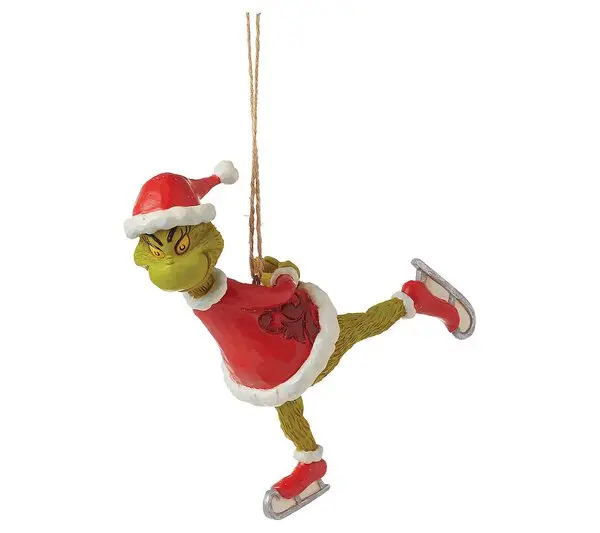 JIM SHORE Grinch Grinch Ice Skating