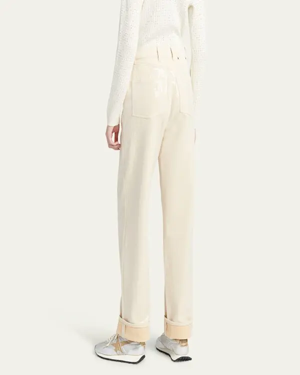 GOLDEN GOOSE Journey Kim Sequined Straight-leg Jeans