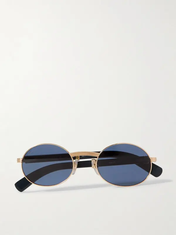 CARTIER Première Round-frame Sunglasses - Blue