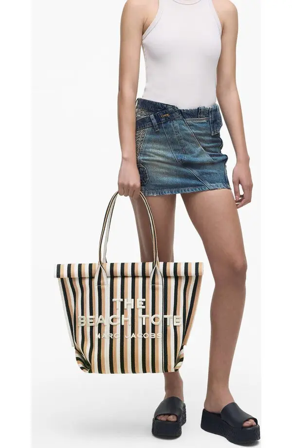Marc Jacobs The Stripe Beach Tote