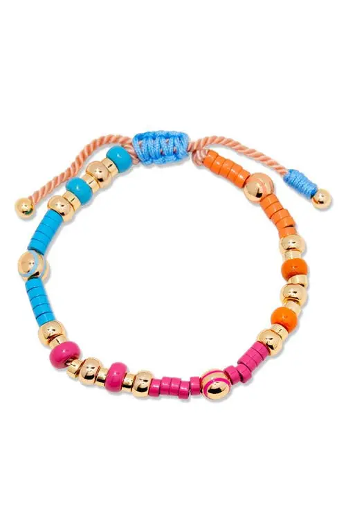 BROOK & YORK Cove Beaded Bracelet - Gold/multi