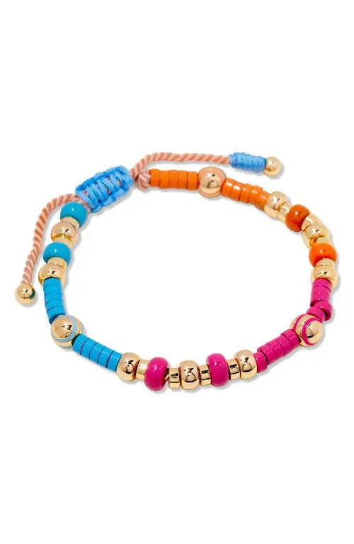 BROOK & YORK Cove Beaded Bracelet - Gold/multi