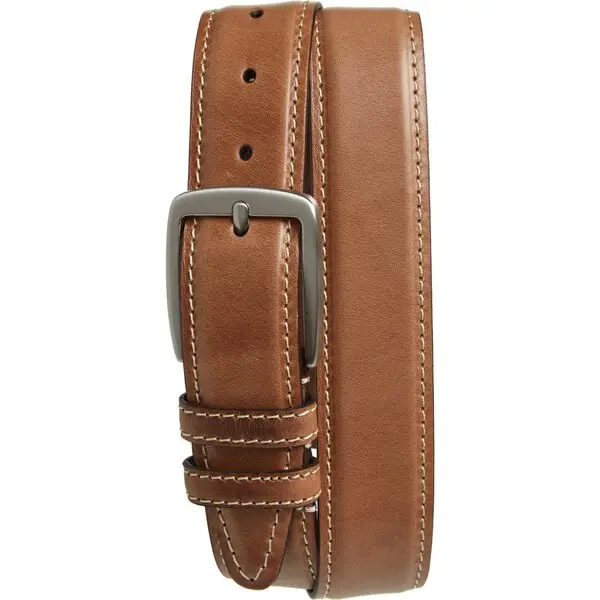 Allen Edmonds Yukon' Leather Belt - Natural