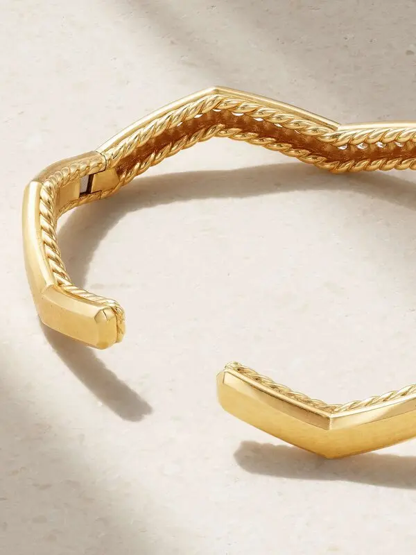 David Yurman Stax 18-karat Diamond Cuff