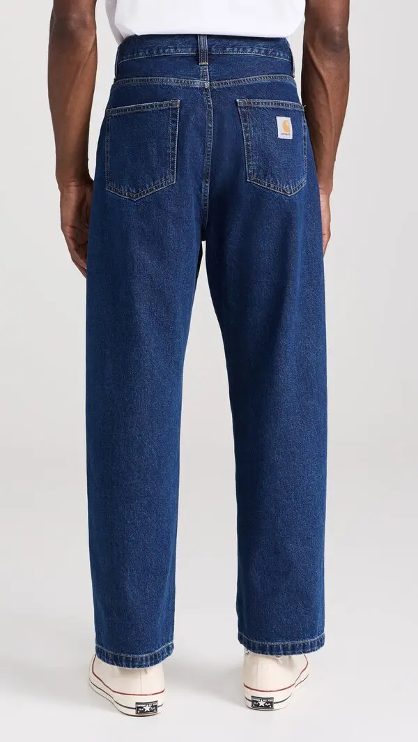 Carhartt Work In Progress Landon Loose Fit Jeans - Blue (stone Washed)