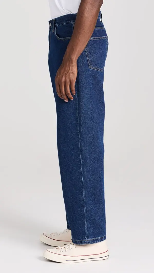 Carhartt Work In Progress Landon Loose Fit Jeans - Blue (stone Washed)