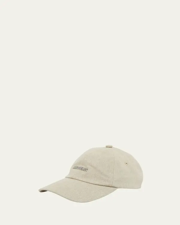 Jacquemus La Casquette Gadjo Baseball Cap - Light Greige