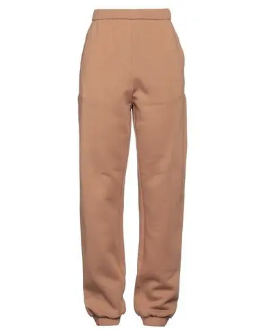 Attico Cotton Fleece Track Pants - Beige