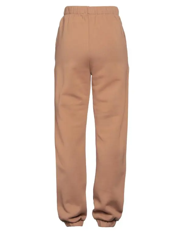 Attico Cotton Fleece Track Pants - Beige