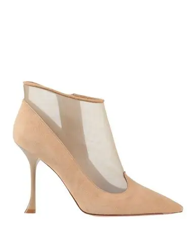 ROGER VIVIER Ankle Boots In Leather And Textile Fibers