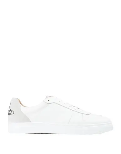 VIVIENNE WESTWOOD Leather Low-top Sneakers - White