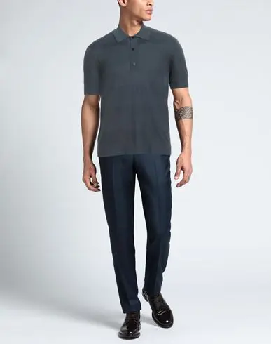 Dunhill Polo Shirt Size Mulberry Silk - Blue