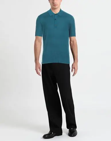 Dunhill Polo Shirt Size Mulberry Silk - Green
