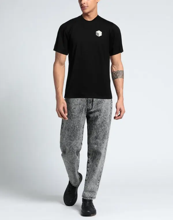 Roberto Cavalli T-shirt Size Cotton - Black