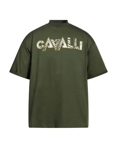 Roberto Cavalli T-shirt Size Cotton - Green