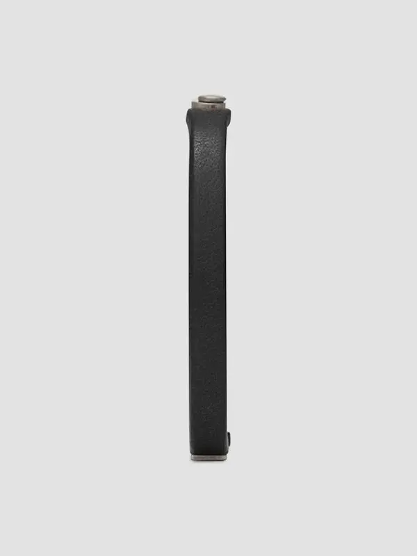 Saint Laurent Plaque Bracelet In Leather