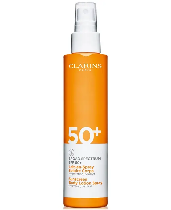 Clarins Sunscreen Body Lotion Spray Broad Spectrum Spf 50 - No Color