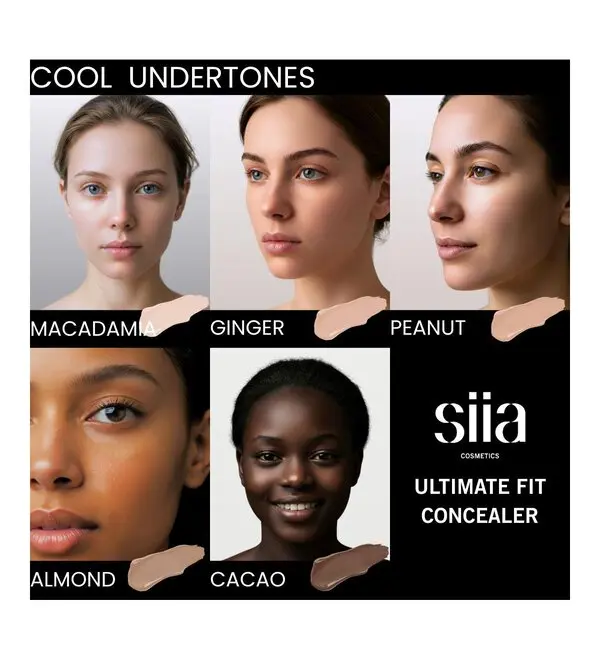 SIIA COSMETICS Ultimate Fit Concealer - Ginger