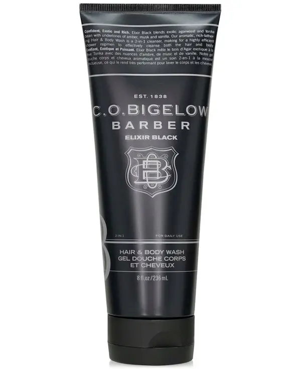 C.O. BIGELOW Elixir Black Hair & Body Wash - No Color