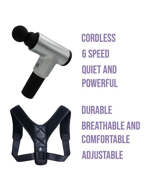 PURSONIC Ultimate Pain Relief And Posture Support Bundle