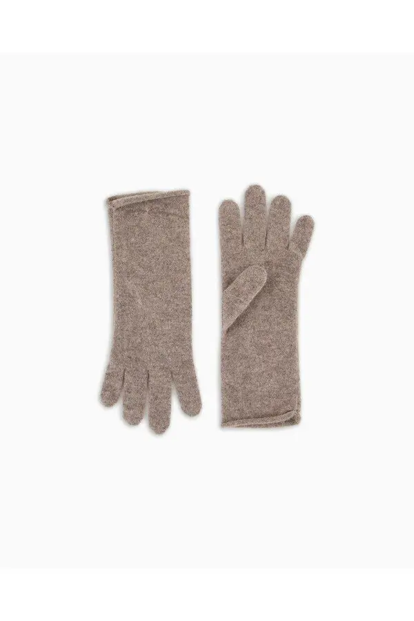 Giorgio Armani Cashmere Gloves - Red