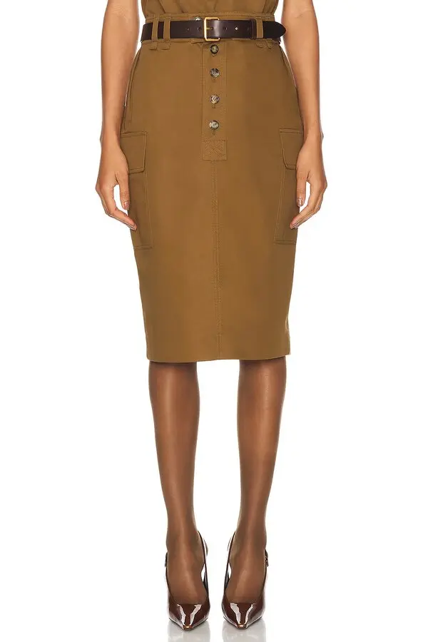 Saint Laurent Cargo Skirt