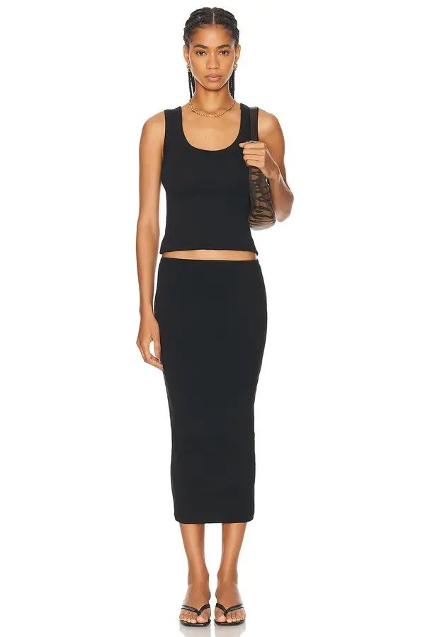 FLORE FLORE Hillie Tank Top - Black