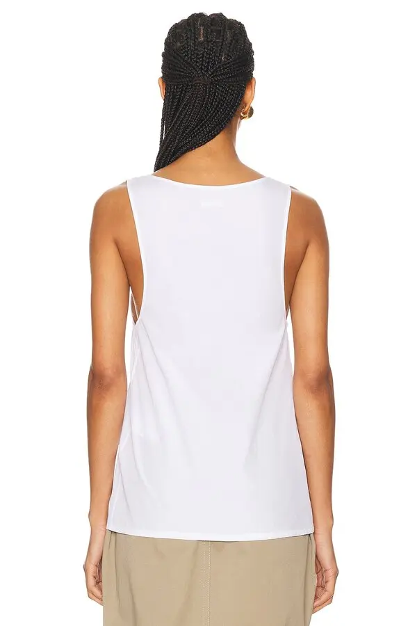 Saint Laurent Tank Top - Blanc