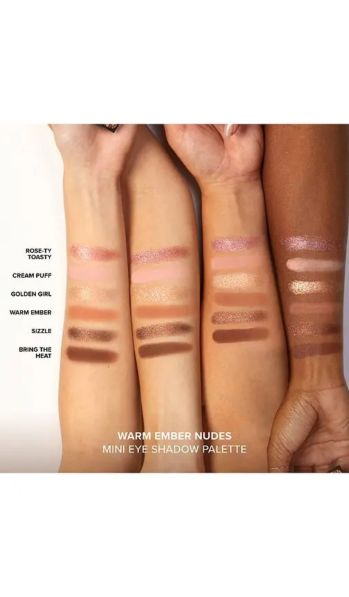 TOO FACED Born This Way Warm Ember Nudes Mini Eyeshadow Palette In Multi - N,a