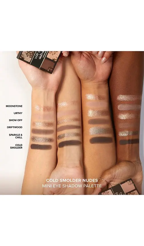 TOO FACED Born This Way Cold Smolder Nudes Mini Eyeshadow Palette In Multi - N,a