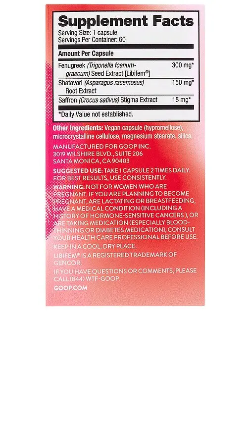 Goop Dtf Libido Enhancing Supplement In Beauty