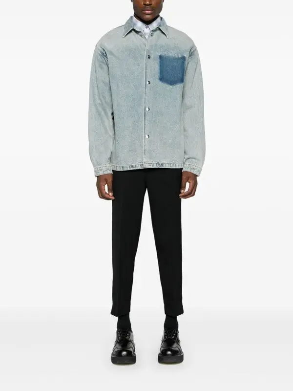 Neil Barrett Drawstring-waist Tapered Trousers