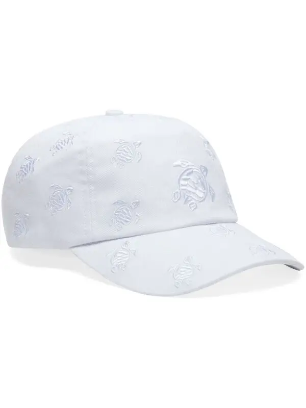 Vilebrequin Turtle-embroidered Cap - White