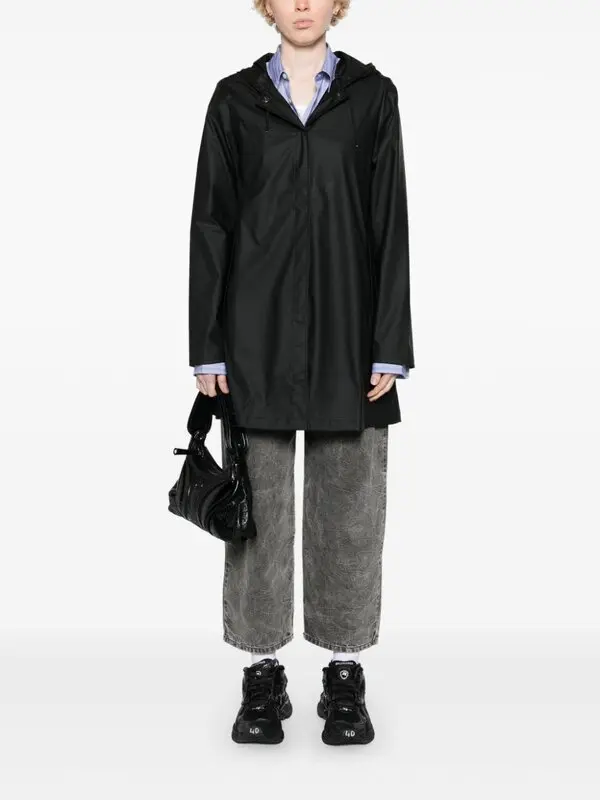 Rains Button-up Hooded Parka