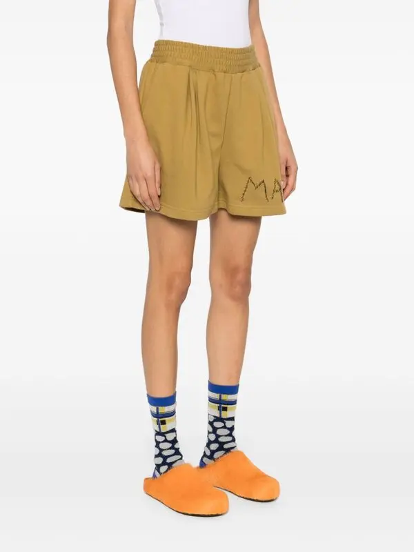 Marni Logo-embroidered Track Shorts