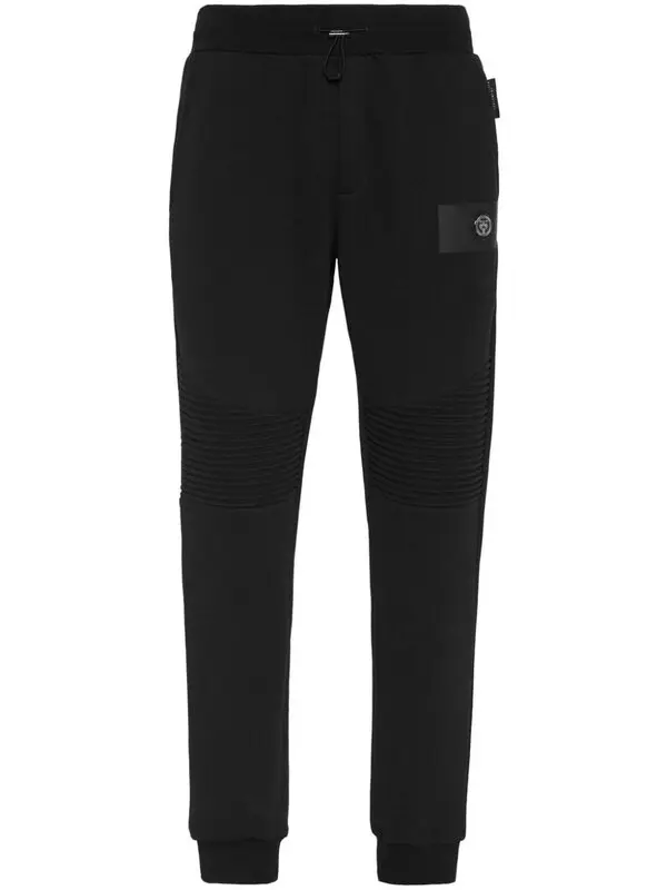 PLEIN SPORT Ribbed Track Pants