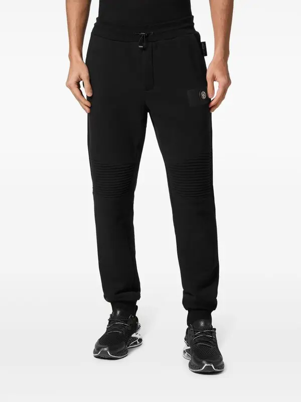 PLEIN SPORT Ribbed Track Pants