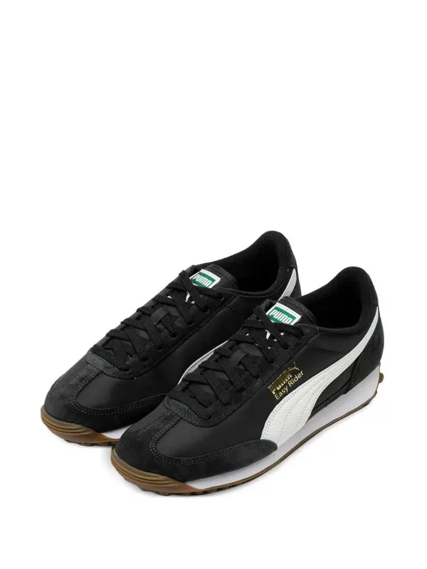 PUMA Logo-print Low-top Sneakers - Black